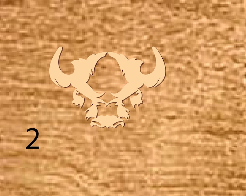 Bison Multilayer SVG,3D Mandala,laser Cut,paper Cut File,diy,plywood ...