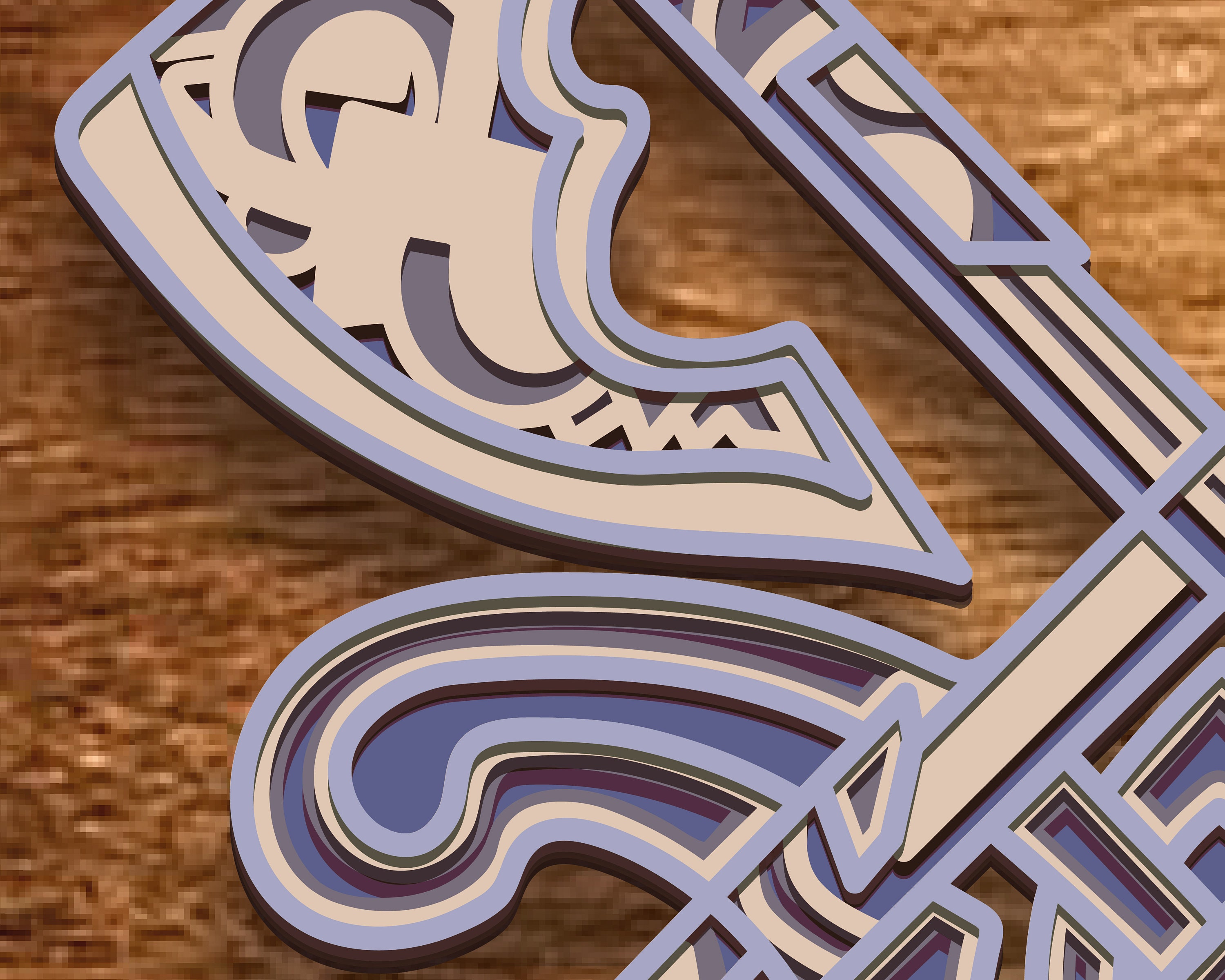 Viking Axe Multilayer SVG File: Laser Cut Design (digital Download) - Etsy
