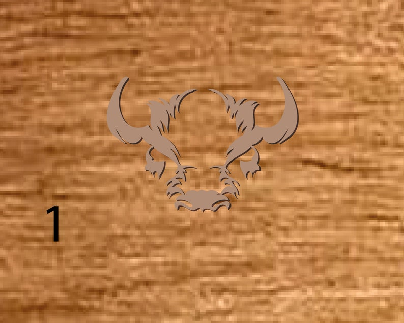 Bison Multilayer SVG,3D Mandala,laser Cut,paper Cut File,diy,plywood ...