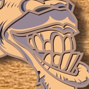 Cute Donkey Multilayer Svg,donkey Laser Cut Files,cnc Router Files ...