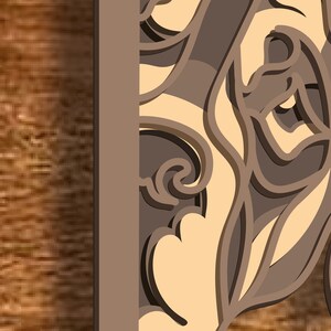 Boxer Dog Multilayer SVG. Digital File Boxer Dog Laser File. File for ...