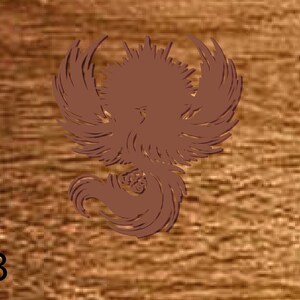 Multilayer Phoenix Laser Cut File 3D Layered Phoenix Paper Cut SVG ...
