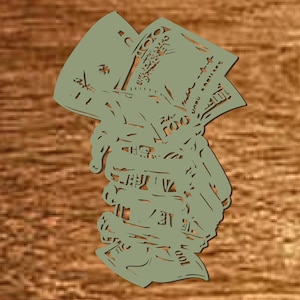 Skeleton Hand Multilayer SVG,3D Layer Skeleton Hand ,mandala Laser Cut ...