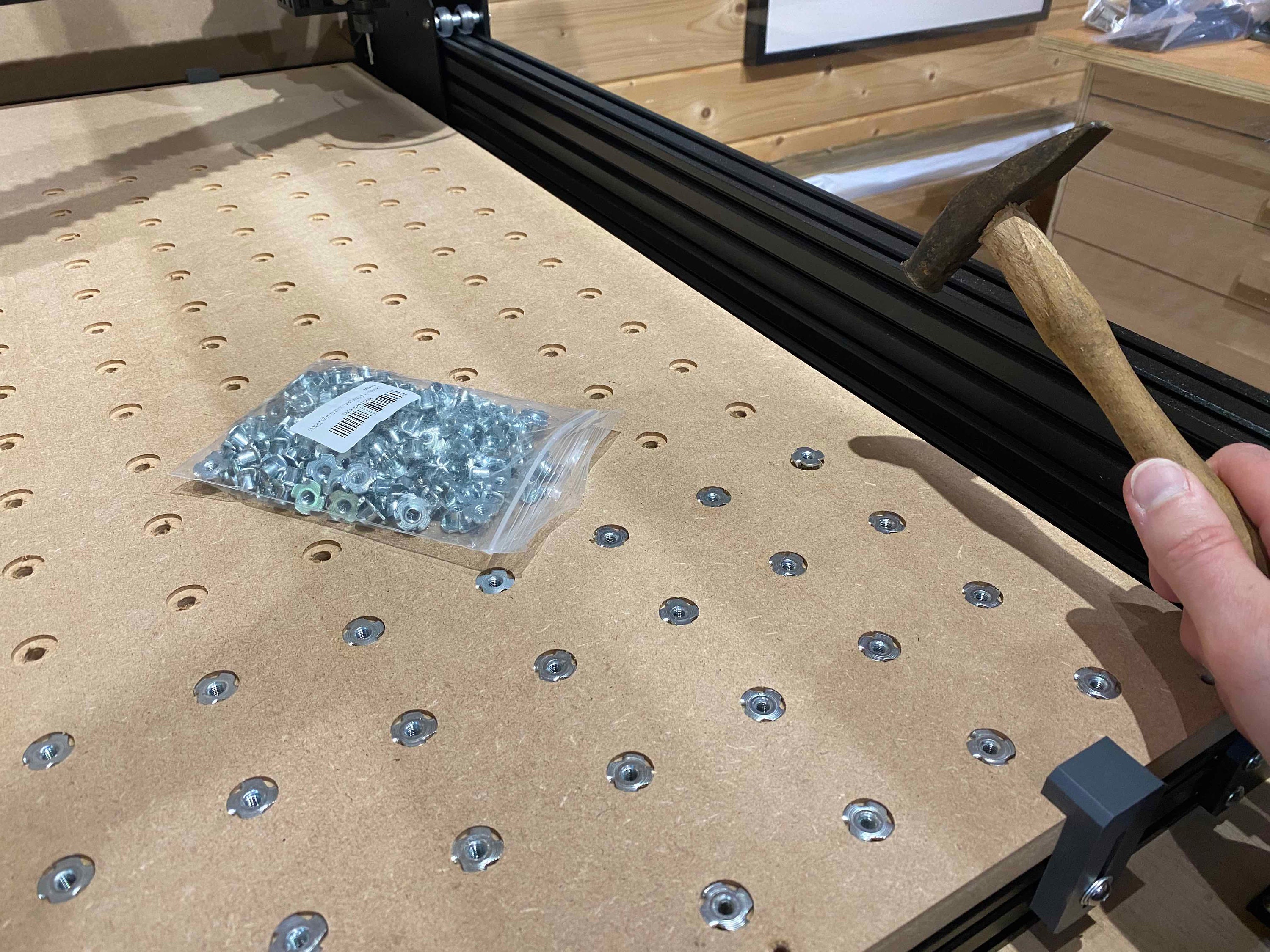 CNC Spoilboard - 750x1500 Workbee | - Digital Files : Vectric Vcarve ...