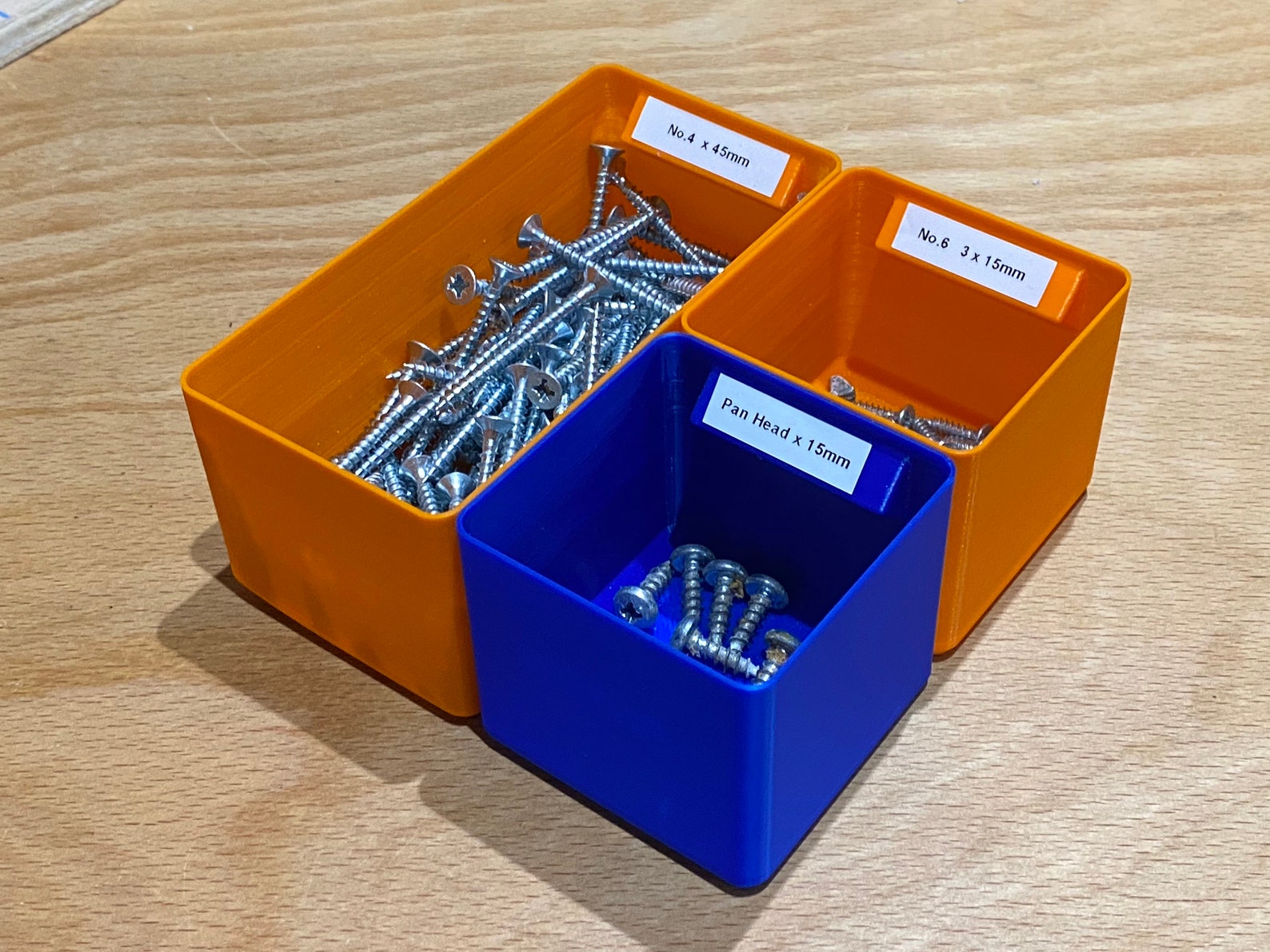 Small Parts Containers - STL Digital File for 3D Printing | Modular ...