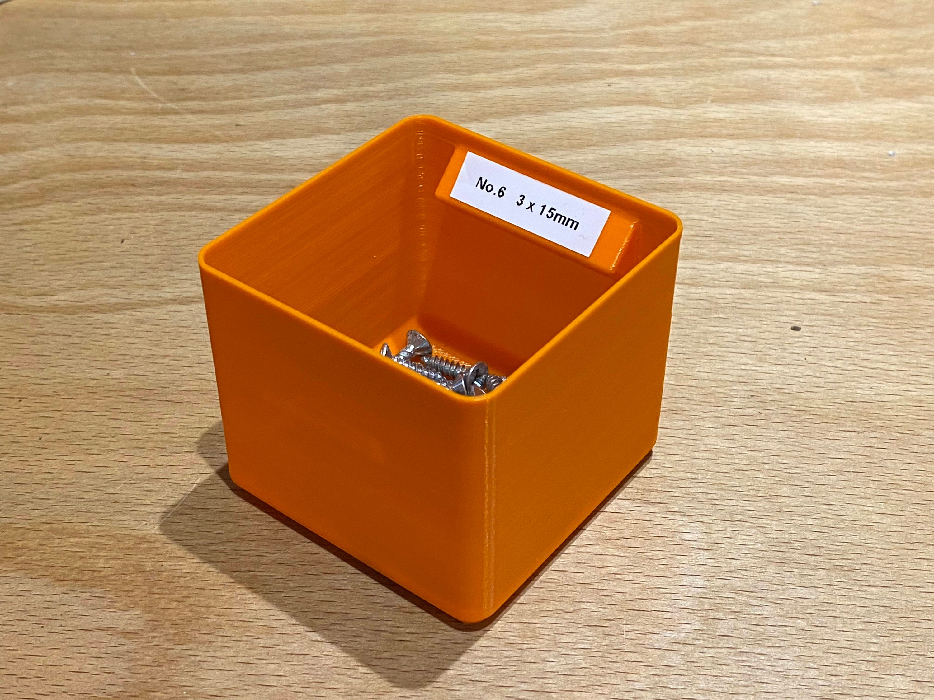 Small Parts Containers - STL Digital File for 3D Printing | Modular ...