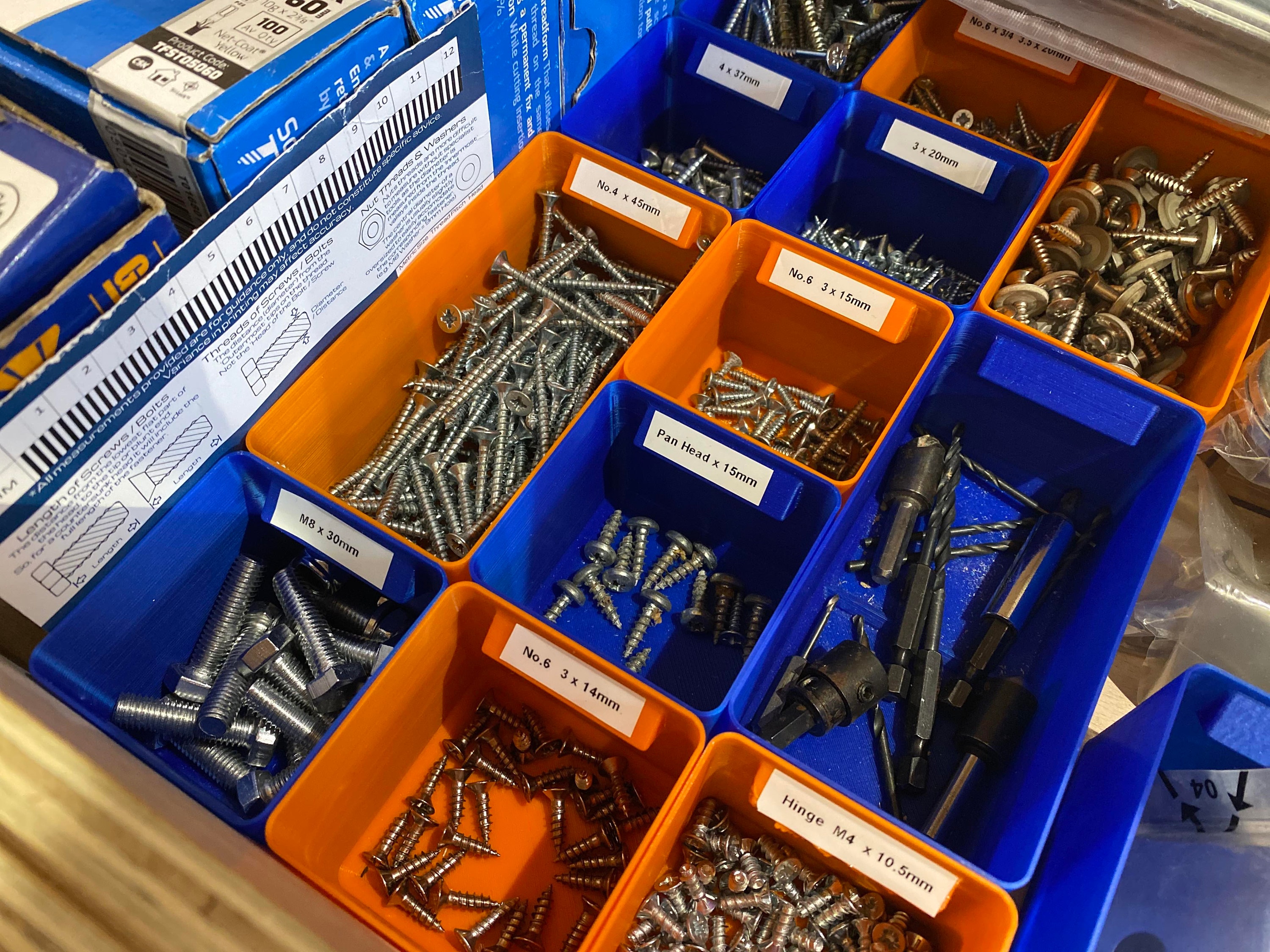 Small Parts Containers - STL Digital File for 3D Printing | Modular ...