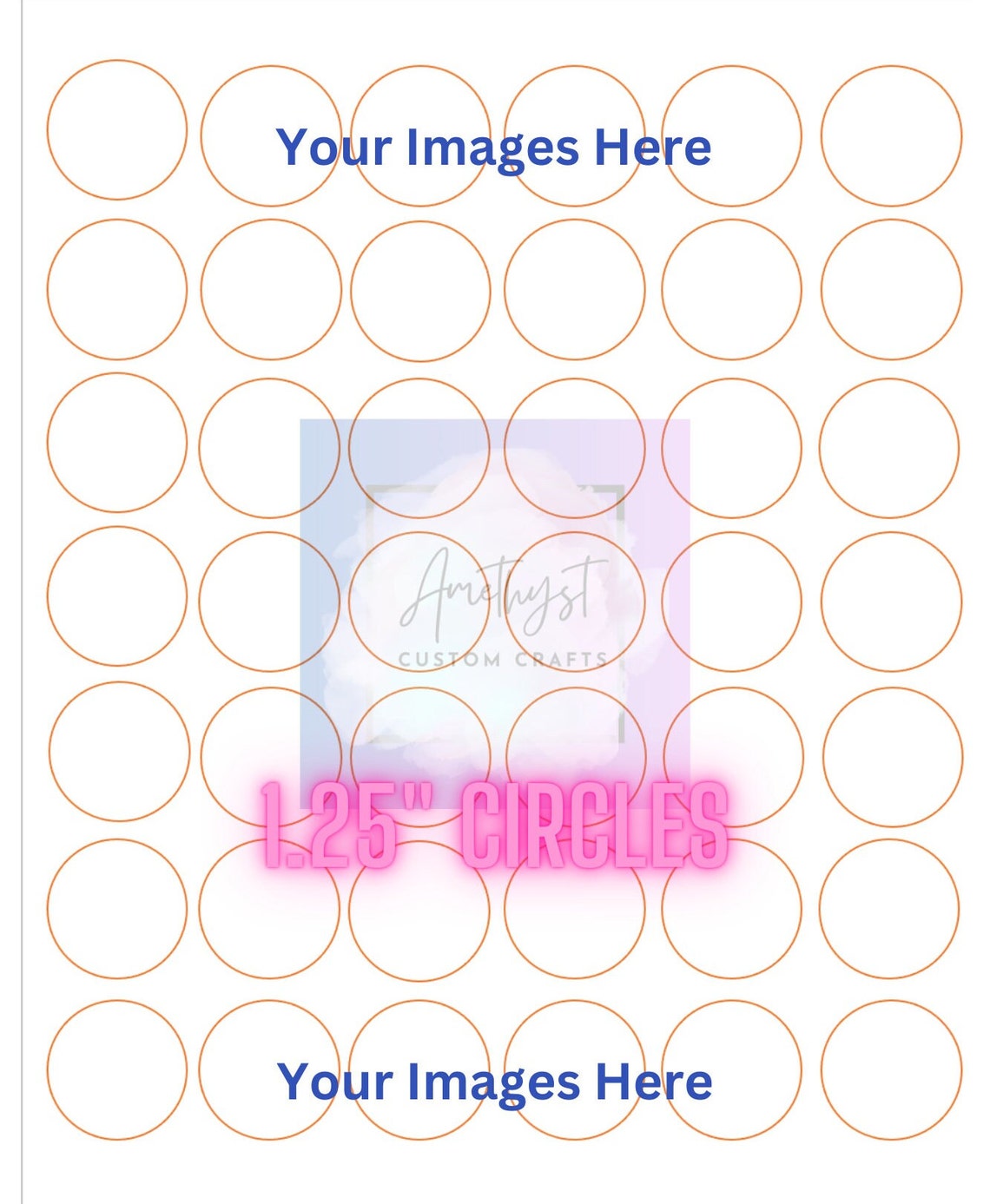 EDIBLE IMAGE TEMPLATES - Microsoft Word Only - Desktop Only! - Etsy