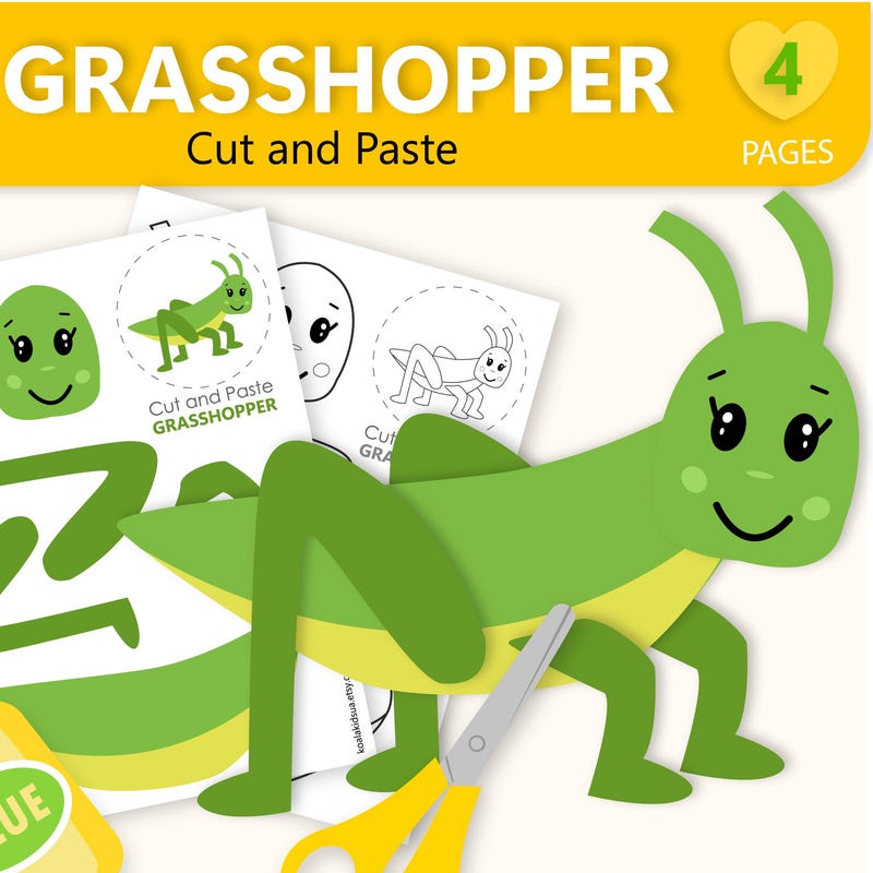 Grasshopper Arts and Crafts - Etsy