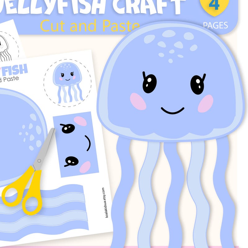 Jellyfish Art - Etsy