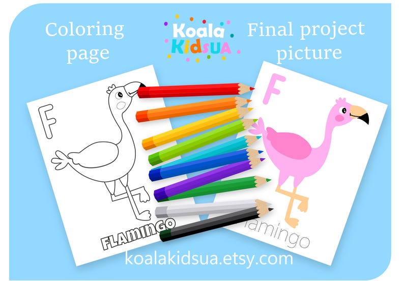 Pink Flamingo Craft Template: Cut & Paste Activity (PDF Download ...