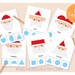 Santa Claus Shape Matching Clip Cards: Christmas Toddler Activity ...