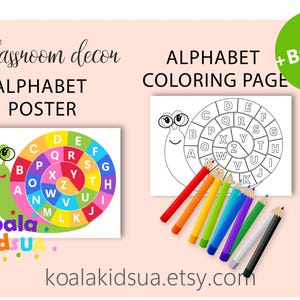 Alphabet Matching Rainbow Summer Snail Velcro Busy Book Printable ...