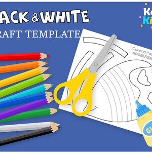Angelfish Craft Template: Printable Paper Ocean Activity (color & Cut ...