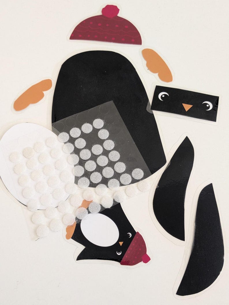 Penguin Cut and Glue | Paper Christmas Craft | Coloring Page ...