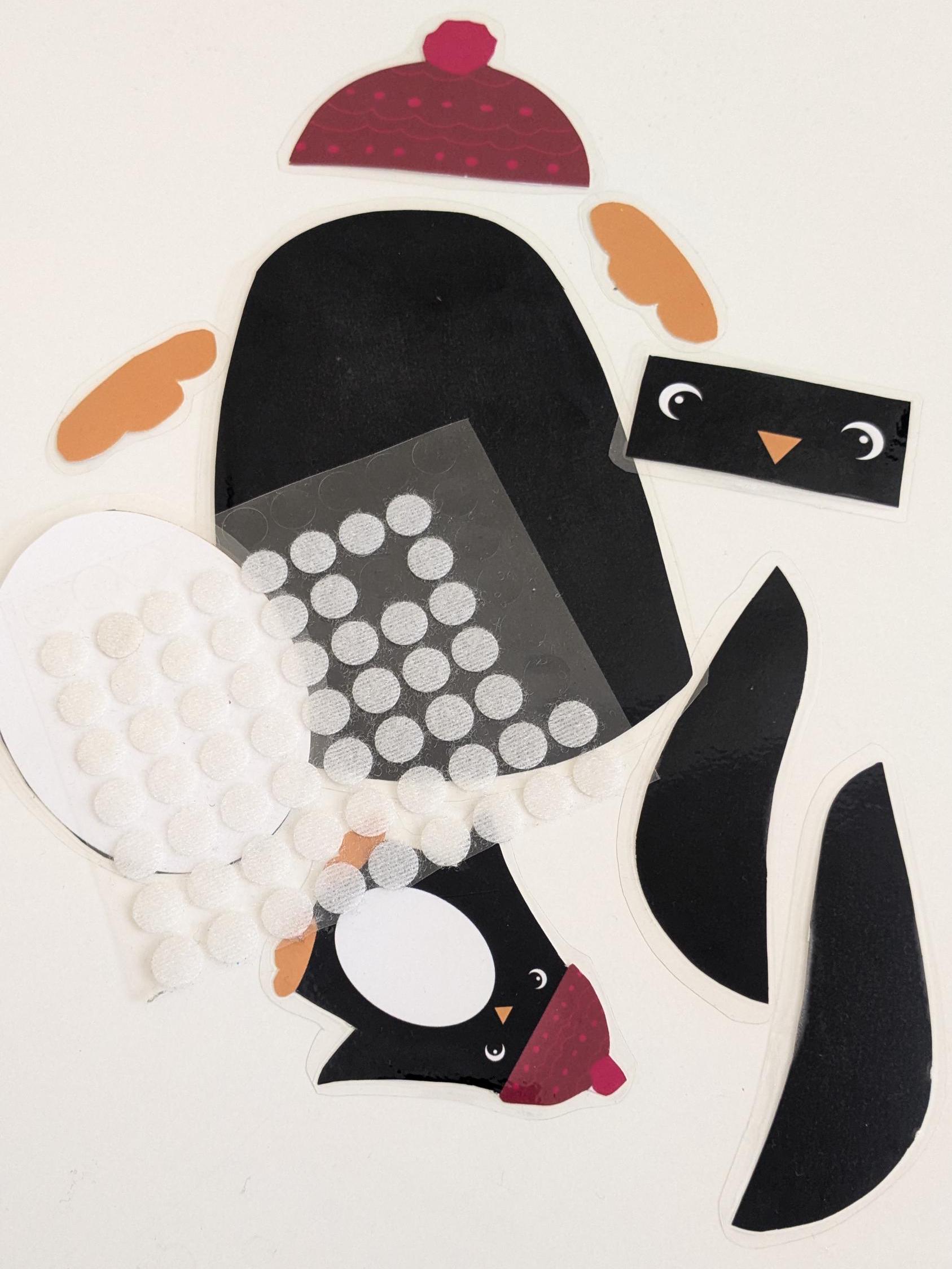 Penguin Cut and Glue | Paper Christmas Craft | Coloring Page ...