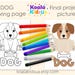 Jack Russell Terrier Craft: Cut & Paste Puppy Activity Dog Paper ...