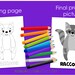 Build a Raccoon| Paper Craft for Kids | Zoo Forest Activities | Cut Out ...