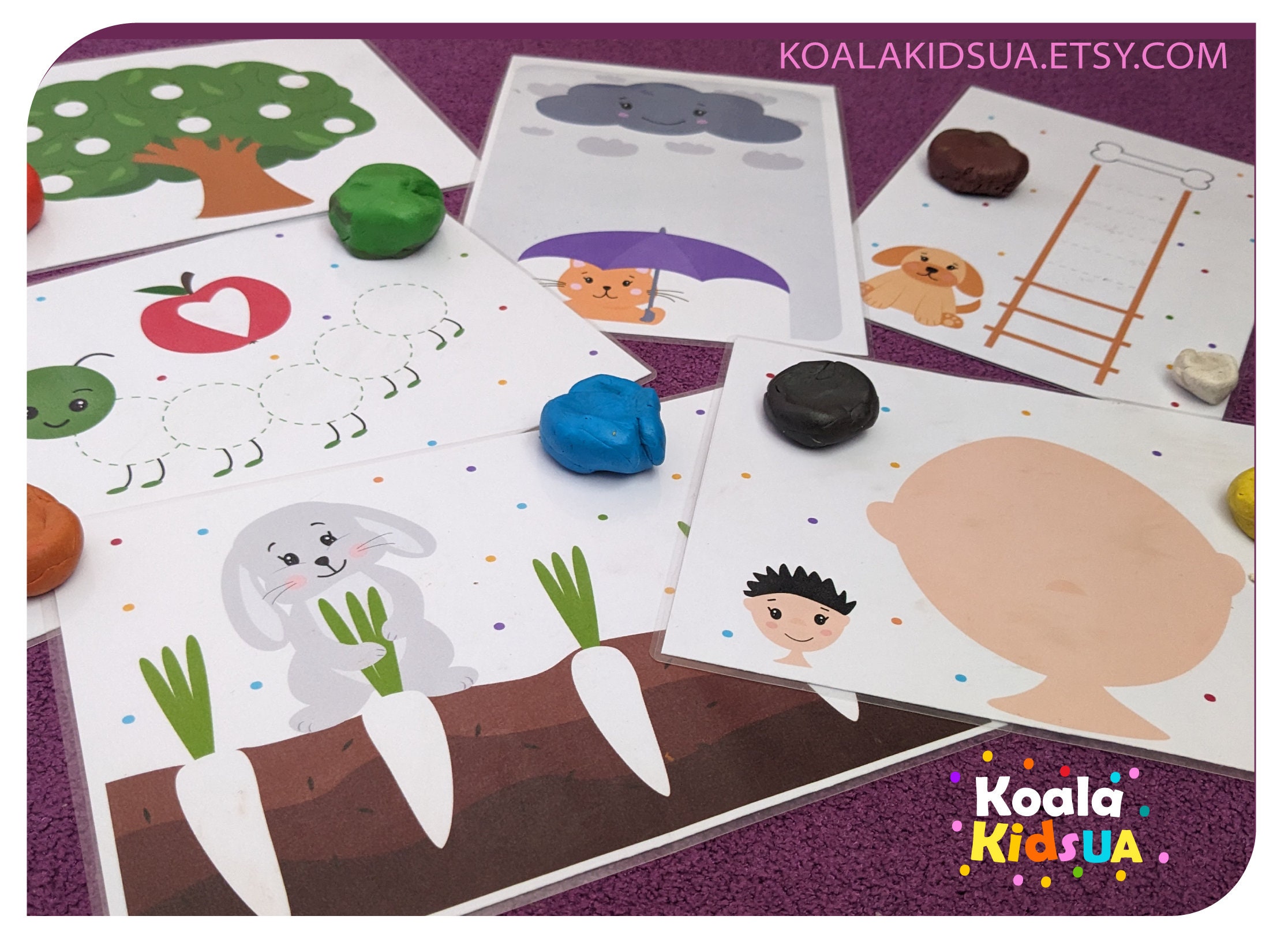 12 PLAY DOUGH MATS. Playdought Play Doh Playdoh Printable Classroom ...