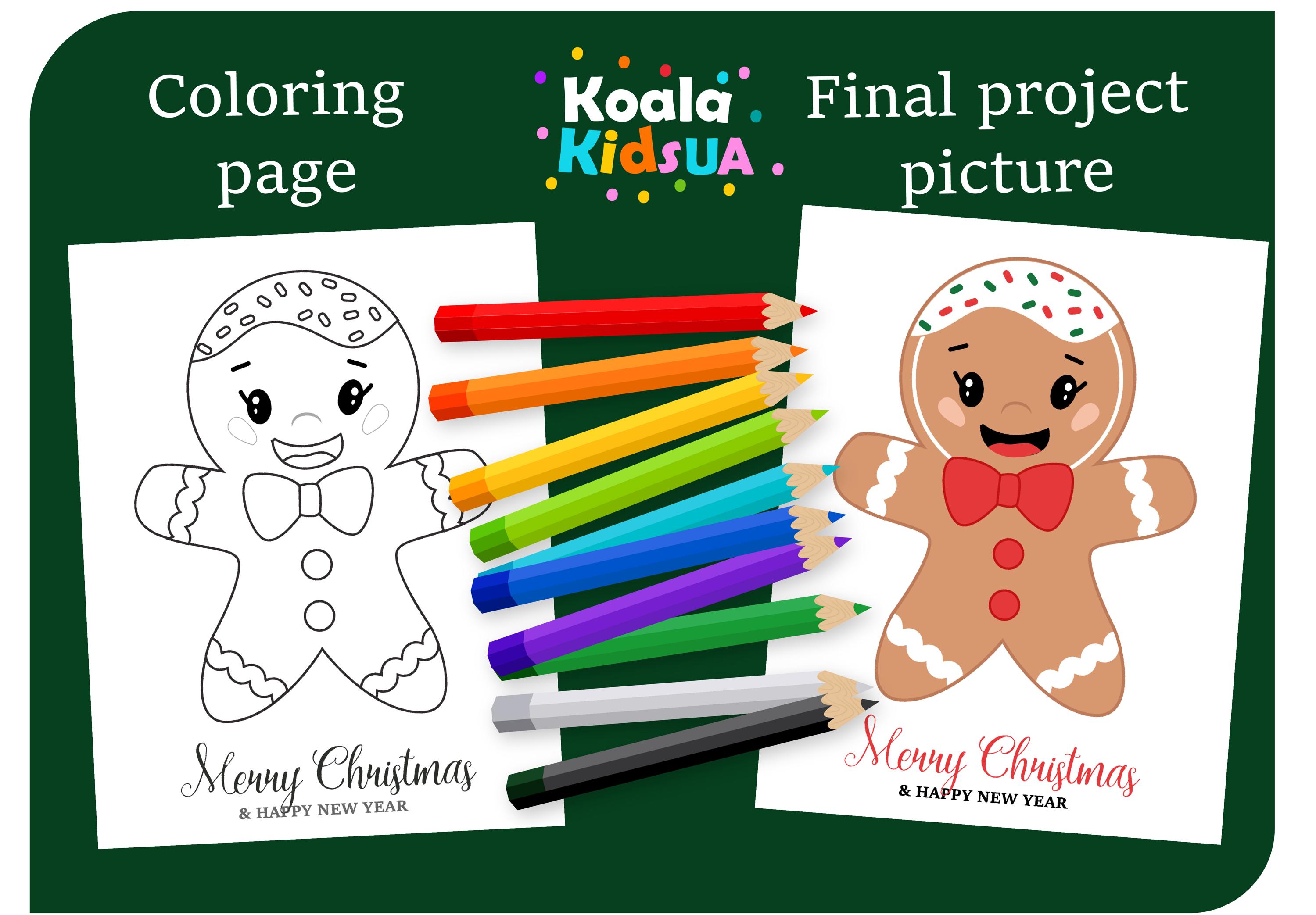 Gingerbread Man Cut and Paste Activity + Bonus | Christmas Craft ...