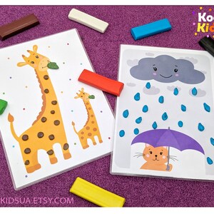 12 PLAY DOUGH MATS. Playdought Play Doh Playdoh Printable Snake, Snail ...