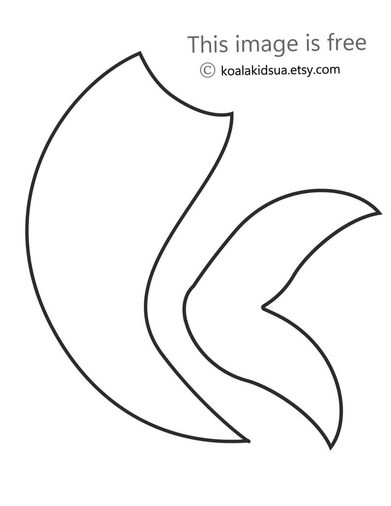 Mermaid Craft Activity: Printable Paper Doll Coloring Page (PDF ...