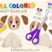 Jack Russell Terrier Craft: Cut & Paste Puppy Activity Dog Paper ...