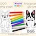 Dog Craft for Kids | French Bulldog | Pets Activities | Cut & Paste ...