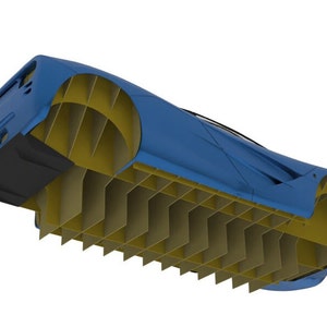 MCLAREN F1 BLUEPRINT Body Buck Scale 1 1 Replica Plans - Etsy
