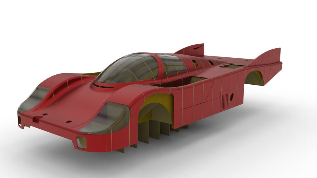 PORSCHE 956 Body Buck Blueprint Plans Car Replica Scale 1 1 Classic Car ...