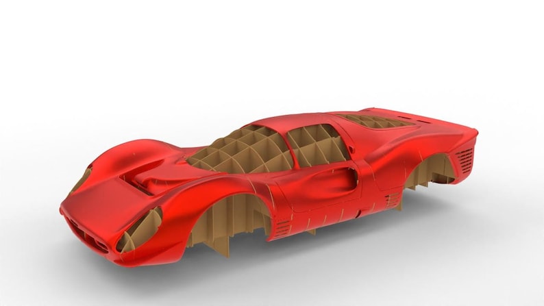 FERRARI 330 P4 BLUEPRINT Body Buck Replica Plans Scala 1 1 - Etsy