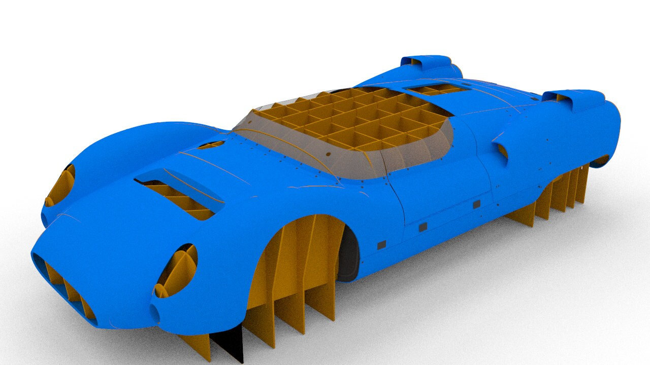 SHELBY MONACO King Cobra Blueprint Body Buck - Etsy