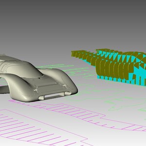 PORSCHE 917K BLUEPRINT Body Buck Scale 1 1 Replica Plans - Etsy