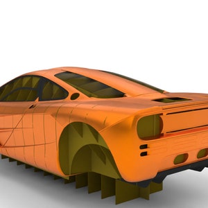 MCLAREN F1 BLUEPRINT Body Buck Scale 1 1 Replica Plans - Etsy