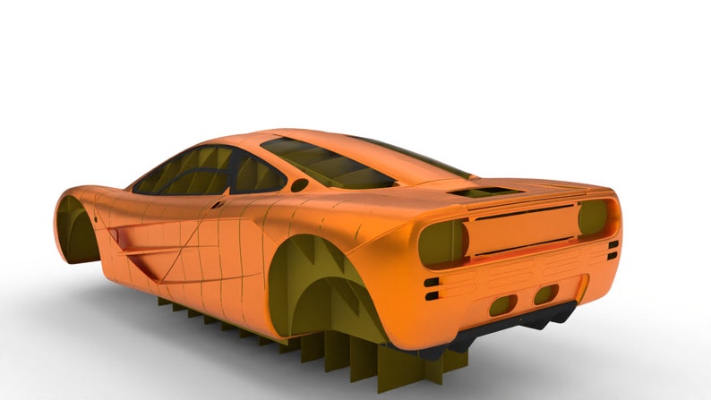 MCLAREN F1 BLUEPRINT Body Buck Scale 1 1 Replica Plans - Etsy