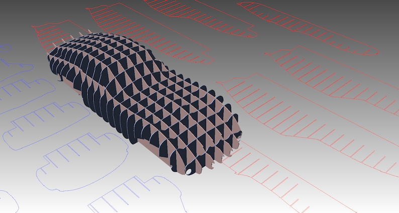 FERRARI 250 GTO BLUEPRINT Body Buck - Etsy