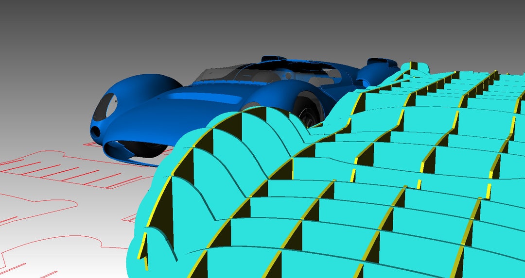 SHELBY MONACO King Cobra Blueprint Body Buck - Etsy