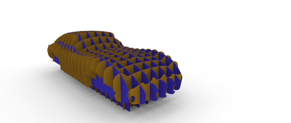 FERRARI 250 GTO BLUEPRINT Body Buck - Etsy