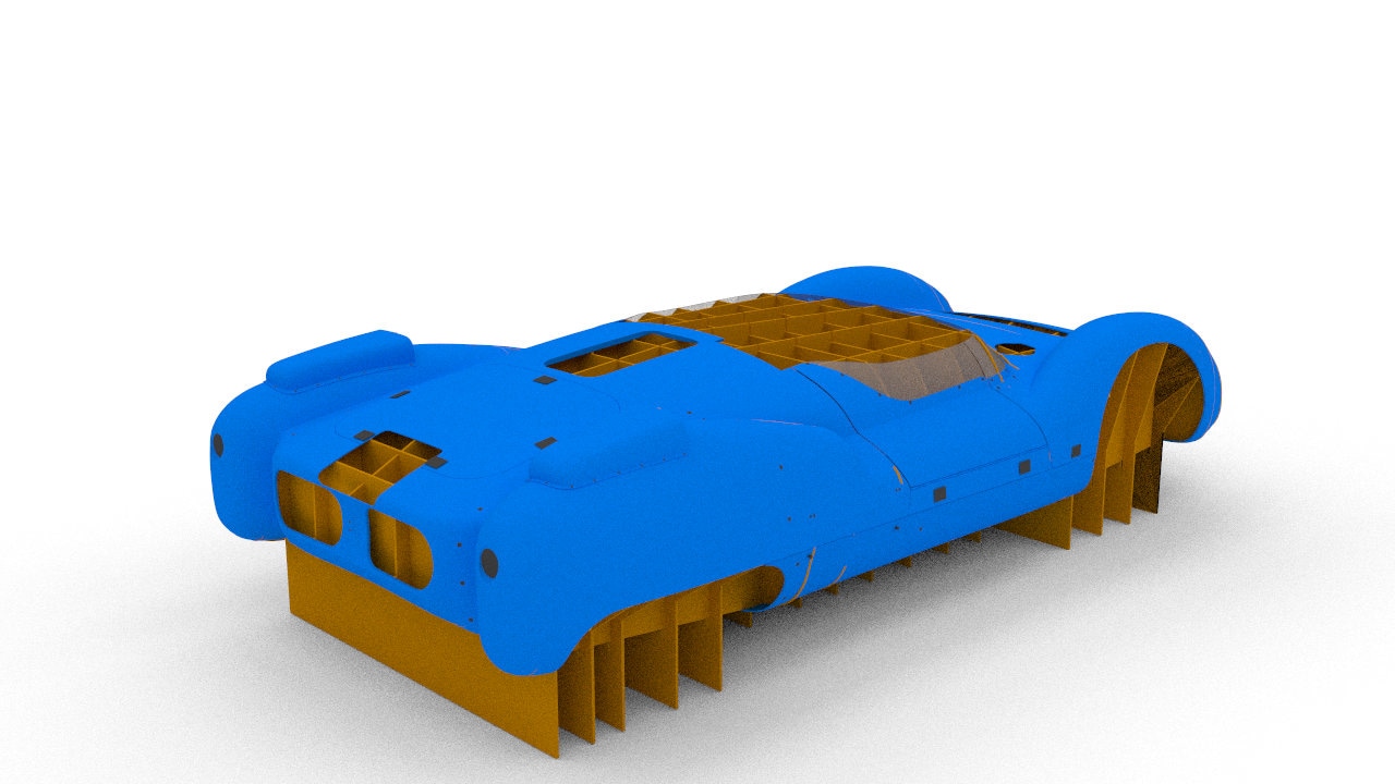 SHELBY MONACO King Cobra Blueprint Body Buck - Etsy