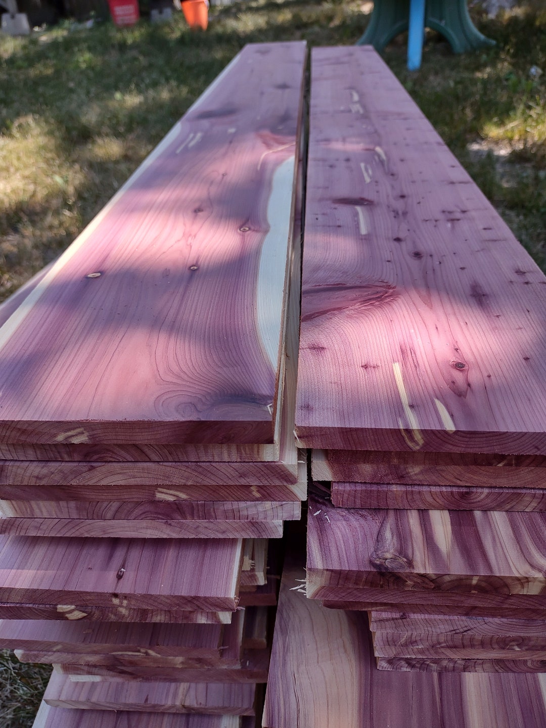 Beautiful Aromatic Eastern Red Cedar Planned and Sanded Boards - Etsy