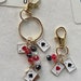Handmade Miniature Poker Playing Card Keychain, Custom Ace of Hearts ...
