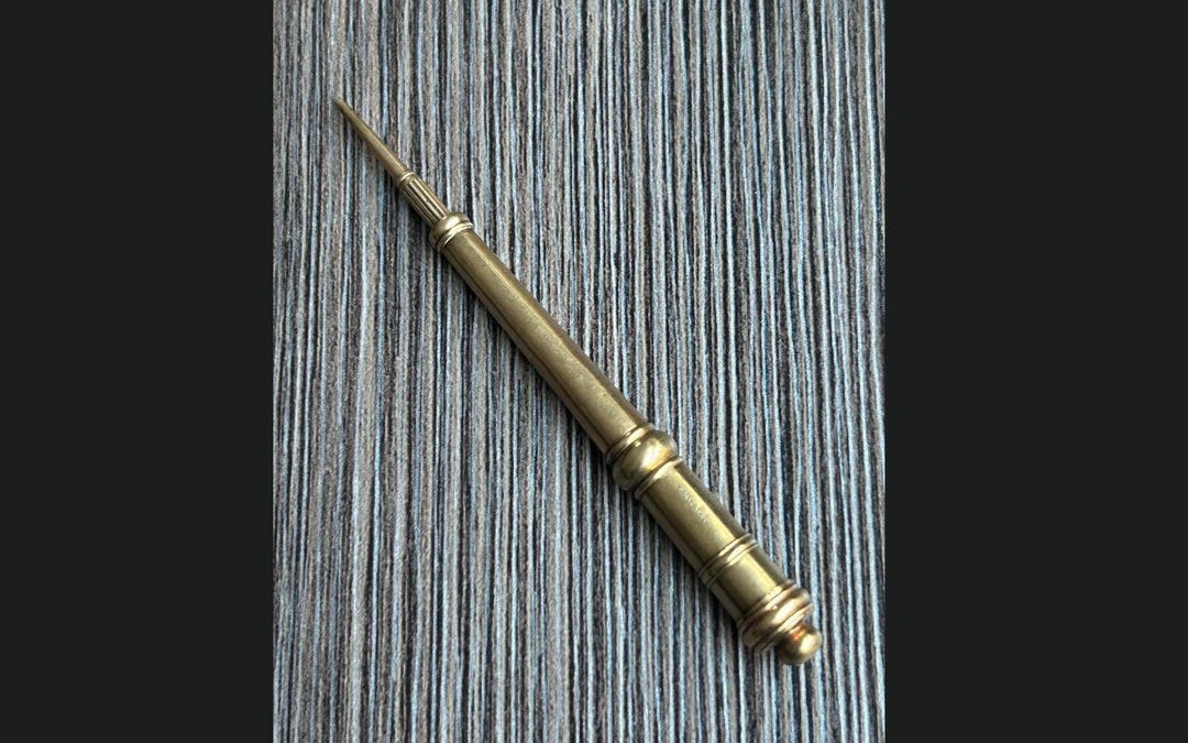 Antique KNAPP'S Patent Telescoping Pencil | Mid-1800s | Antique Brass ...