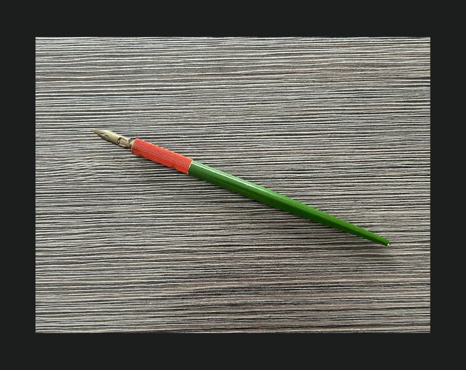 Vintage EAGLE PENCIL CO. Falcon Nib Dip Pen | Model 1018 | 8.5" Wooden ...