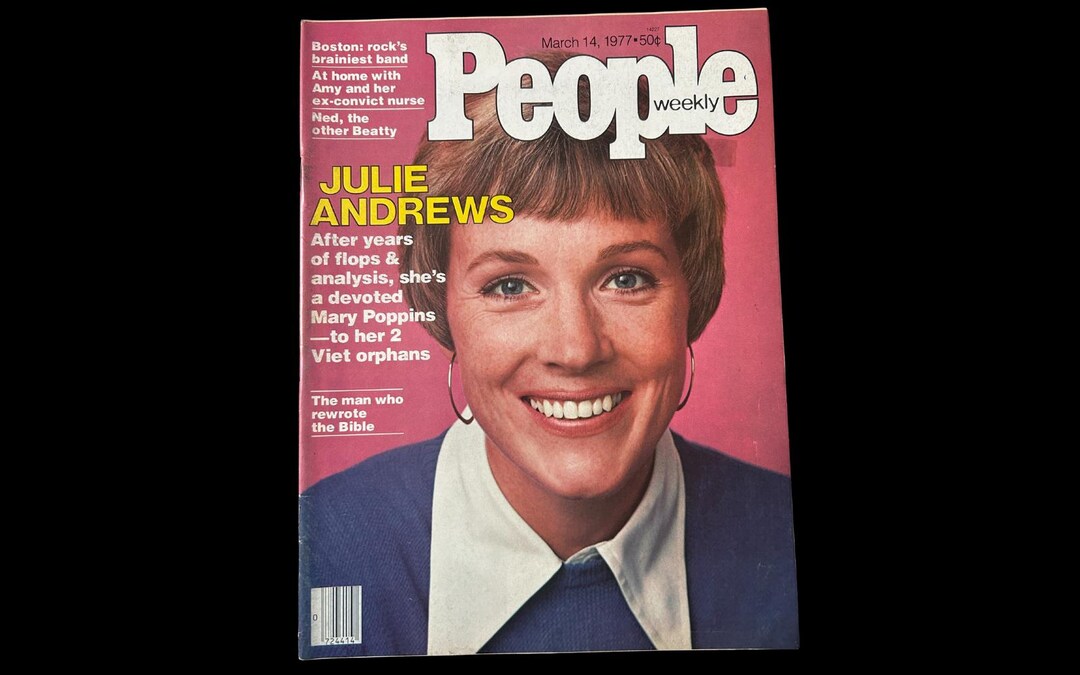 1977 PEOPLE Magazine | Cover: Julie Andrews | March 14, 1977 | Suzy ...