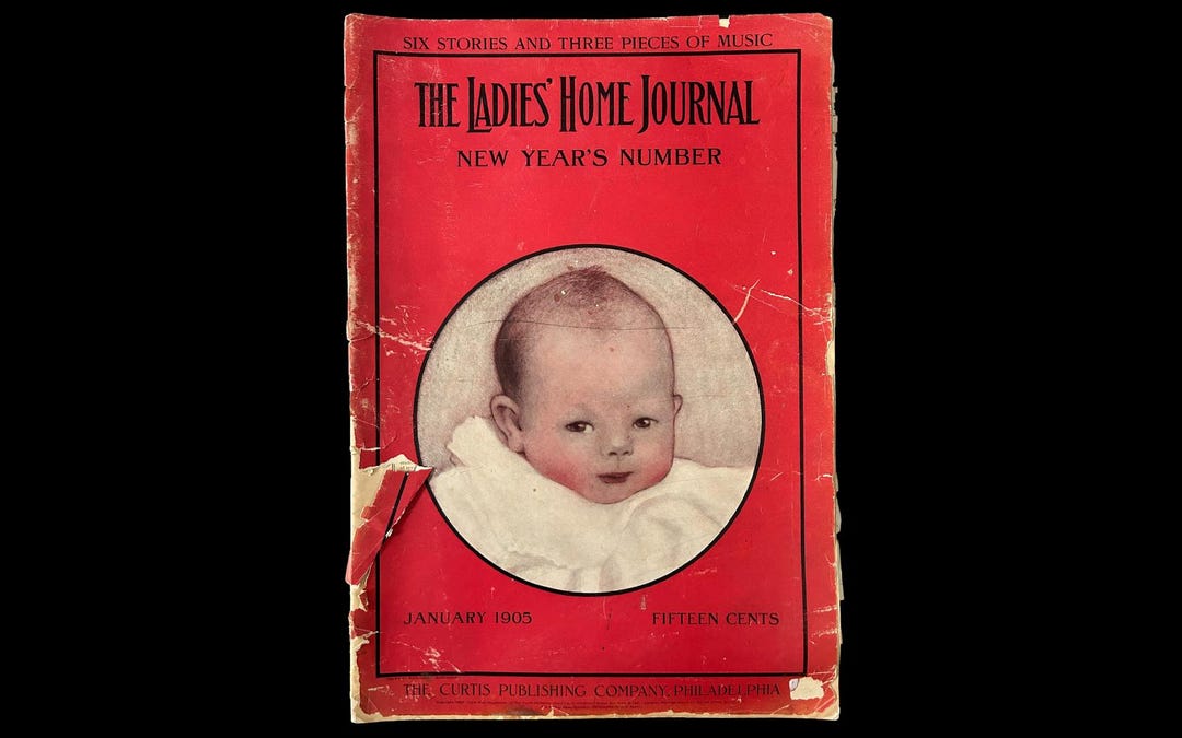 1905 the LADIES' HOME JOURNAL Magazine | Cover Art by Katharine ...