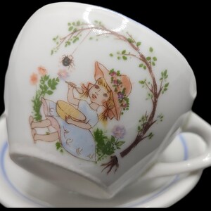 Children’s Porcelain Tea Set – Circa 1970s – Little Miss Muffet Tea Set ...