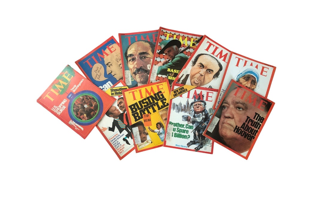 1975 TIME Magazine - Lot of 10 - Canadian Collectible Issues I 70s News ...