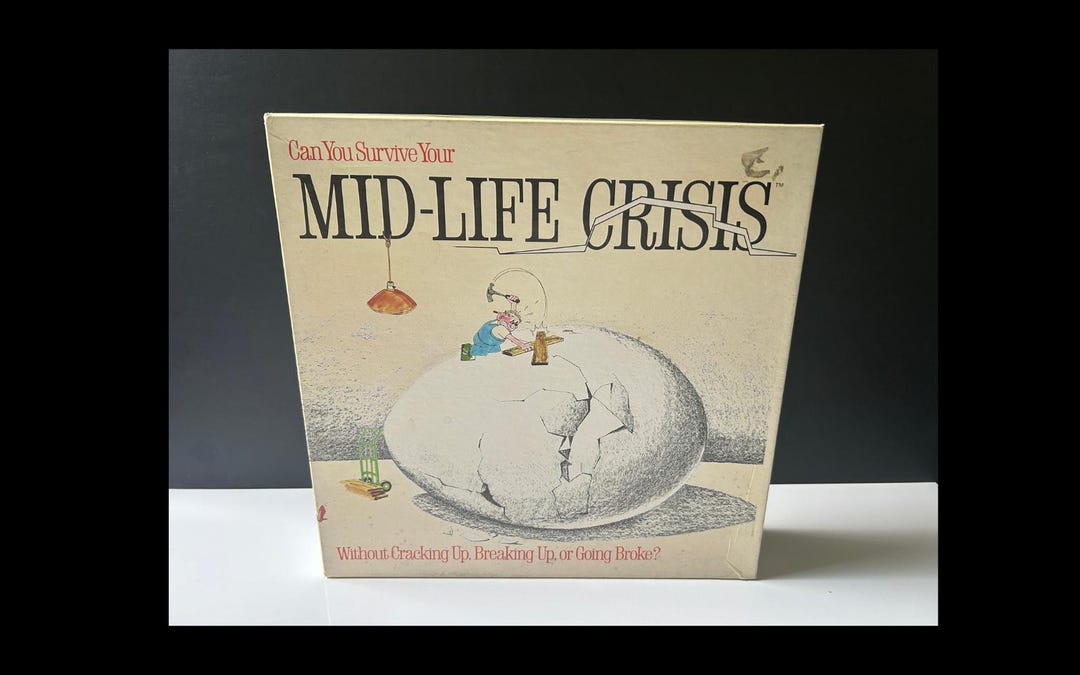 1982 MID-LIFE CRISIS Board Game | Vintage Adult Humor Game | the Game ...