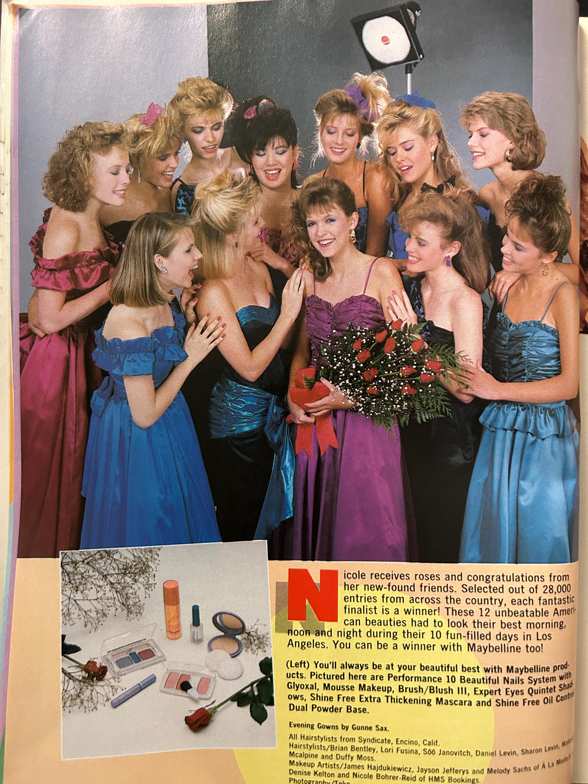 1986 'TEEN Magazine | Cover: Nicole Vehorn | October 1986 | Robin ...