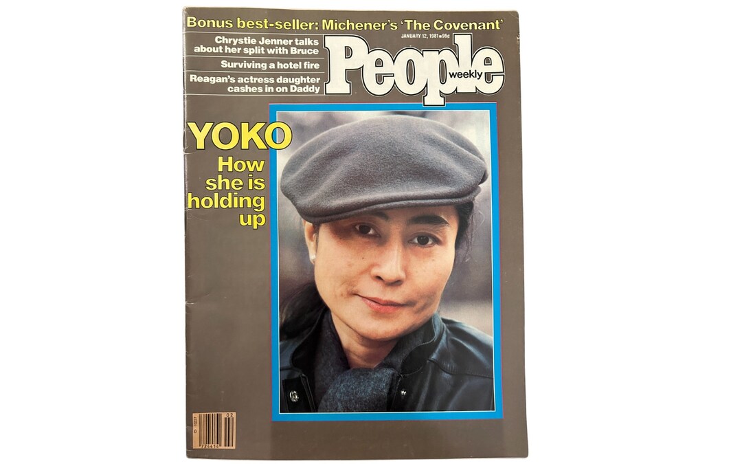 1981 PEOPLE Magazine I Cover: Yoko Ono I Bruce and Chrystie Jenner I ...